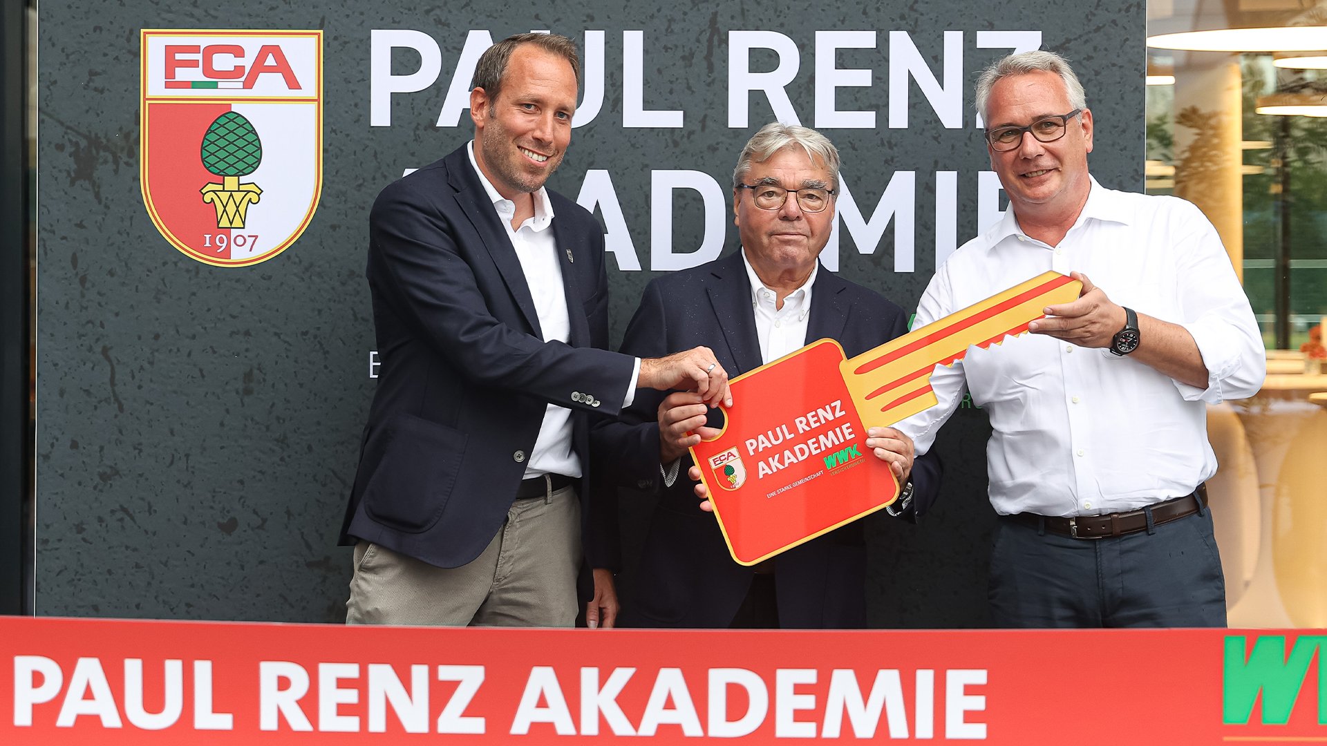 Paul-Renz-Akademie feierlich eröffnet | FC Augsburg