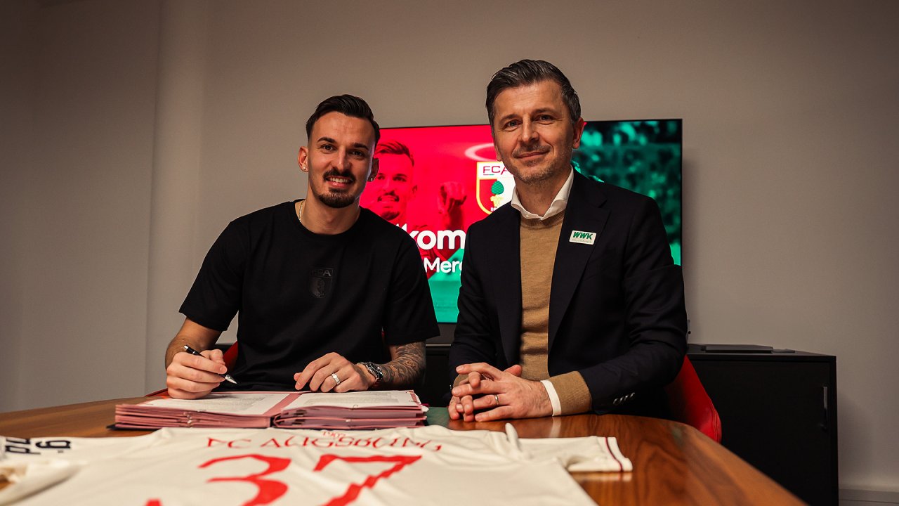 Mergim Berisha returns to FC Augsburg | FC Augsburg